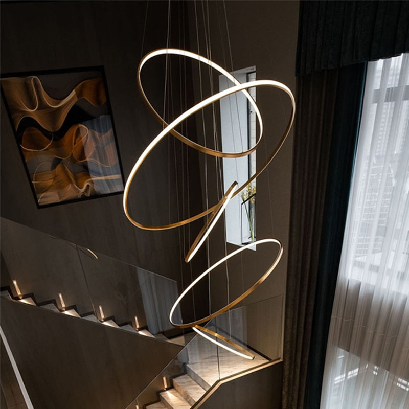 Danilo Multi-Ring Modern Chandelier | Designs and Inspirations